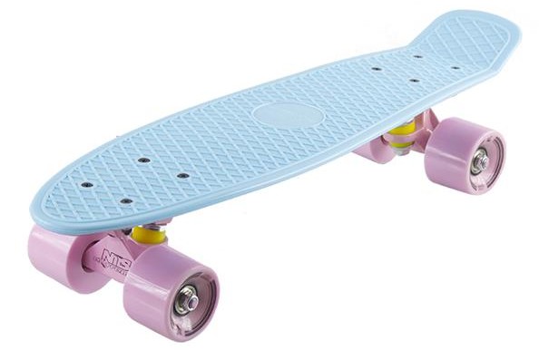 Pennyboard Nils Fishboard Basic Light Blue